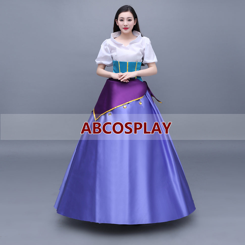 The Hunchback Of Notre Esmeralda Princess Dress Cosplay Costume – Abcosplay